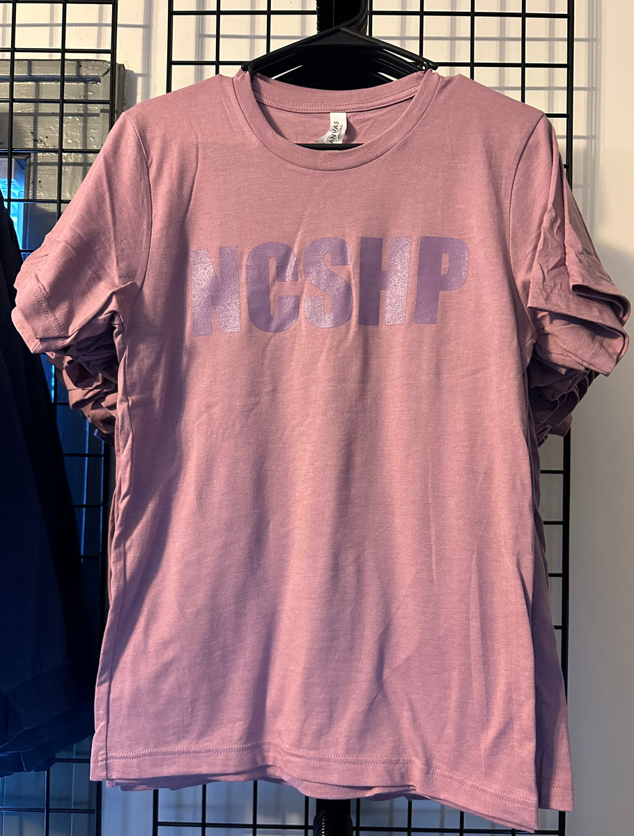 NCSHP T-Shirt (Heather Orchid) – NC Troopers Association