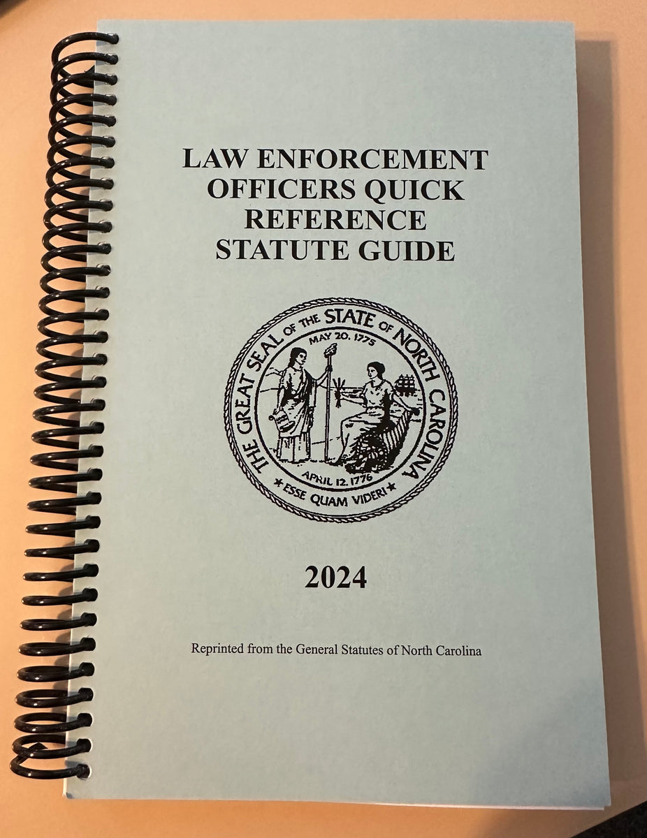 Statute Reference Guide – NC Troopers Association