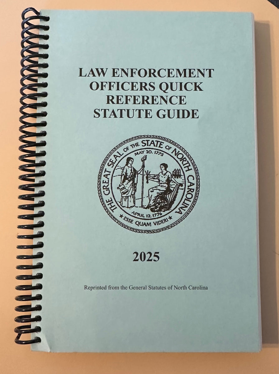 Statute Reference Guide – NC Troopers Association