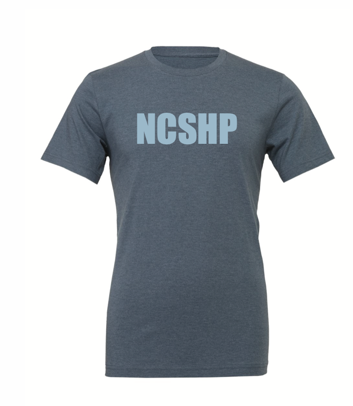 NCSHP T-Shirt (Heather Slate Blue) – NC Troopers Association