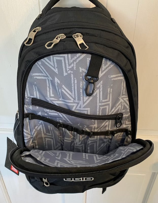 OGIO Bullion BackPack - Black/Silver w/ Velcro Patch – NC Troopers ...
