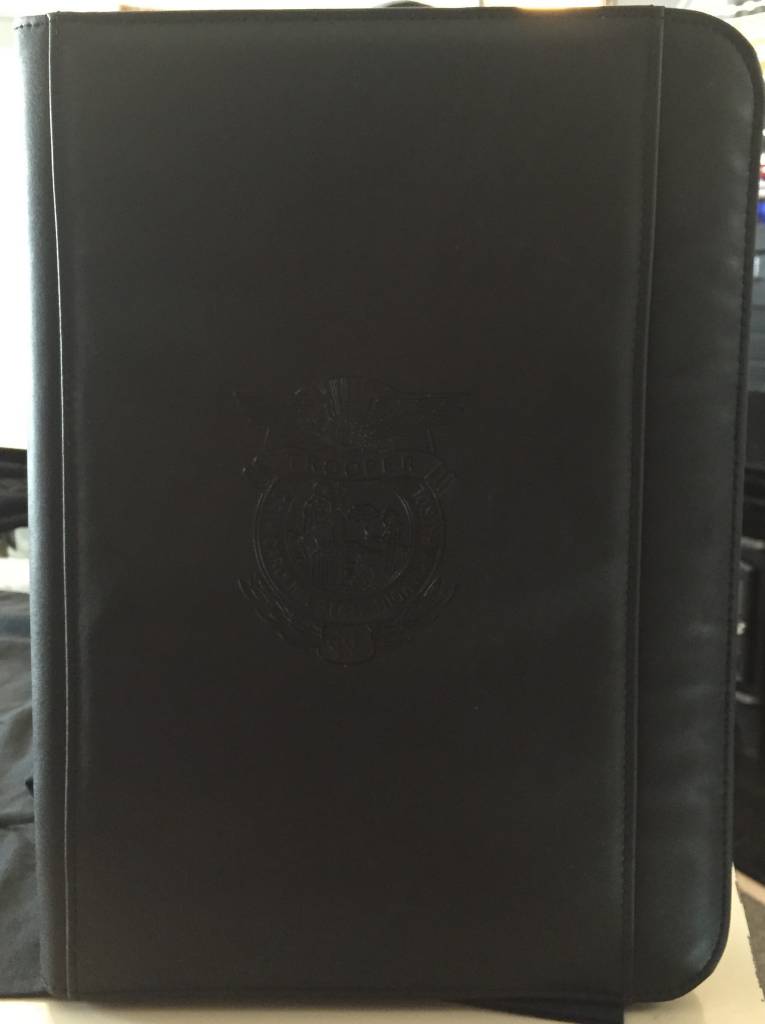 Portfolio - Debossed Badge Front – NC Troopers Association